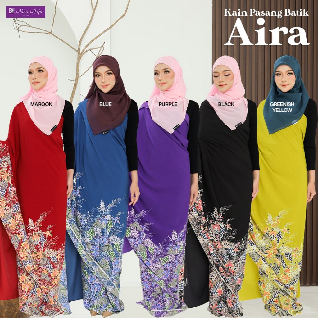 Noor Arfa Kain Pasang Batik Aira | Shopee Malaysia