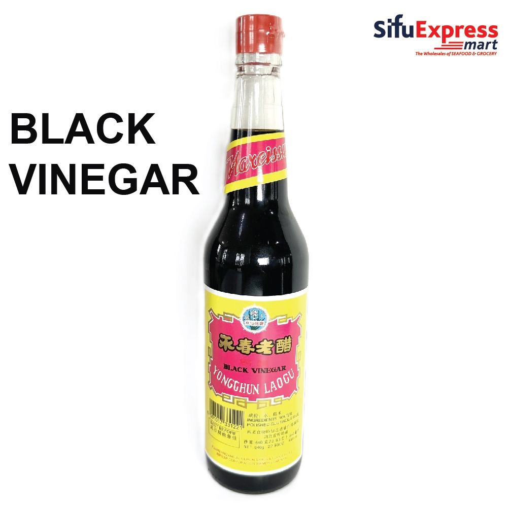 SHUI XIAN YONG CHUN BLACK VINEGAR / CUKA HITAM 水仙永春老醋 640GM | Shopee ...