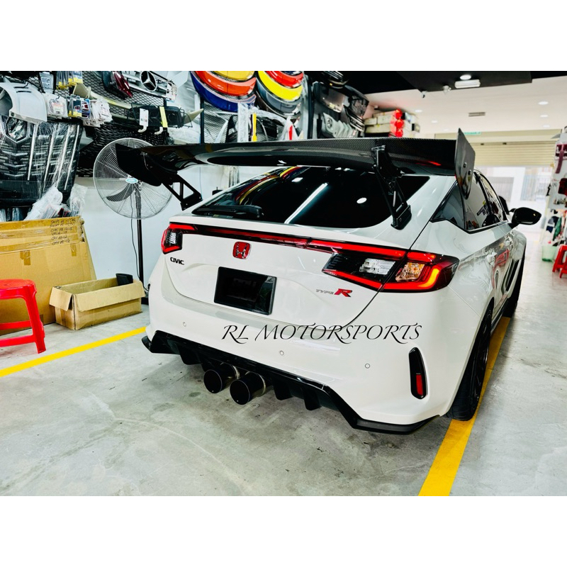 Honda civic Type R FL5 Hatchback EPA Design CARBON FIBER rear trunk ...