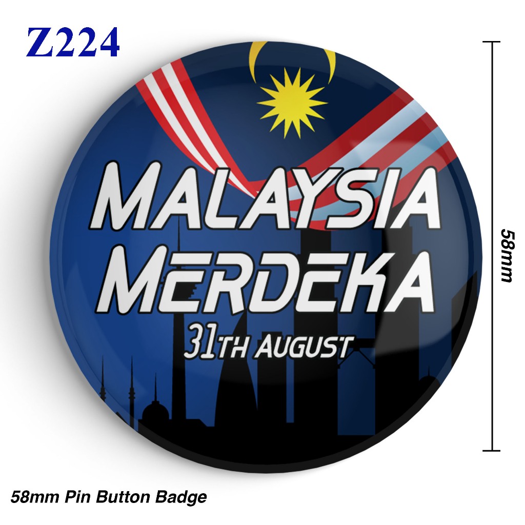 Bulk Pack 10pcs Malaysia State Flag Bendera Negeri Msia Merdeka 58mm ...