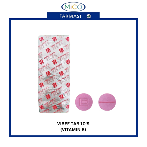 (VITAMIN B) VIBEE TABLET 10'S - [EXP: 09/2024] | Shopee Malaysia