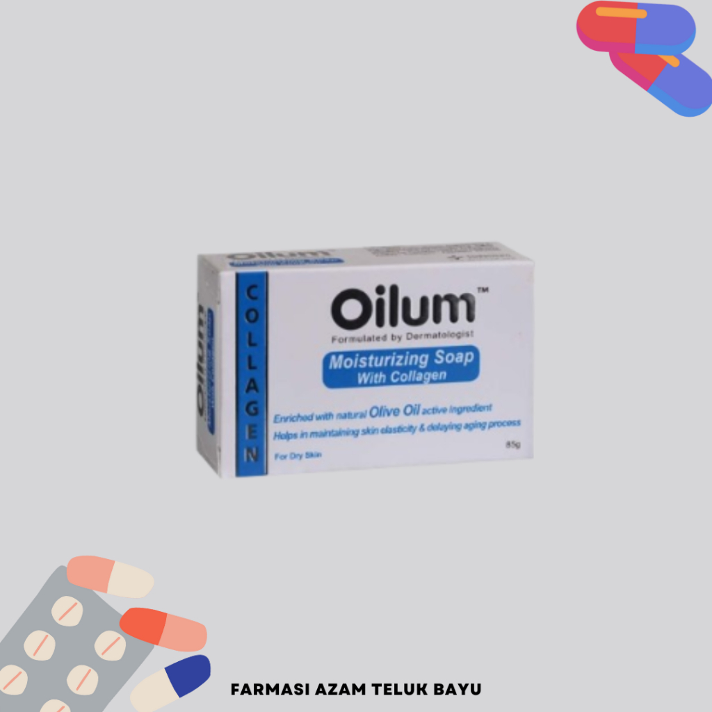 OILUM Moisturizing Soap With Collagen 85g (Sabun Collagen pelembap ...