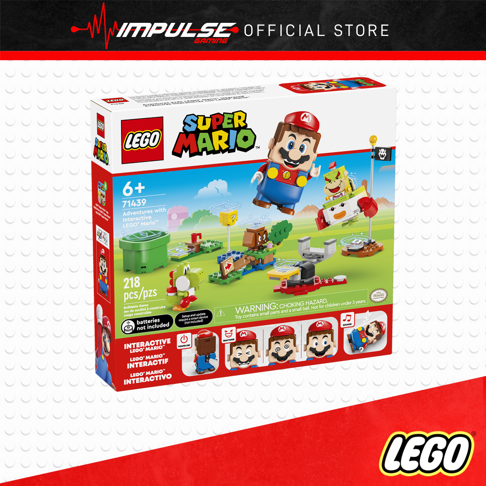 LEGO 71439 Super Mario Adventures with Interactive LEGO® Mario ...