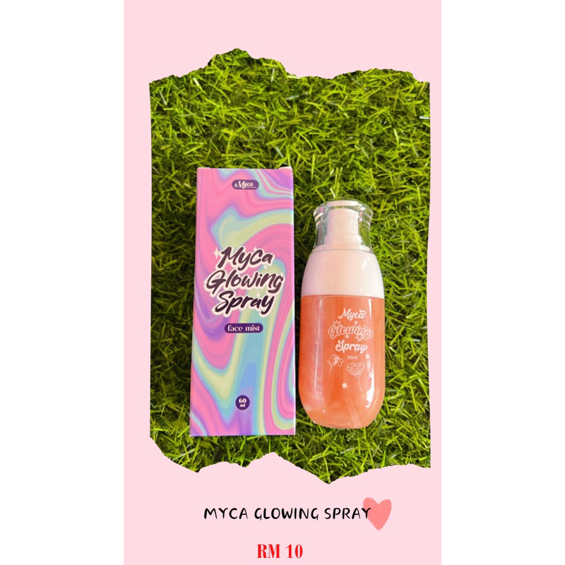 Myca glowing spray ( new packaging ) | Shopee Malaysia