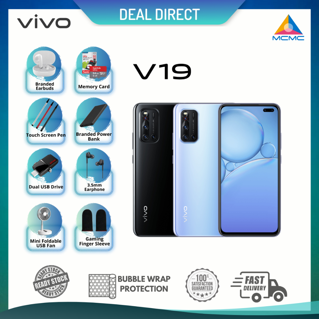 vivo V19 (8GB RAM + 128GB ROM) l 33W Flash Charge l 48MP Camera | vivo ...
