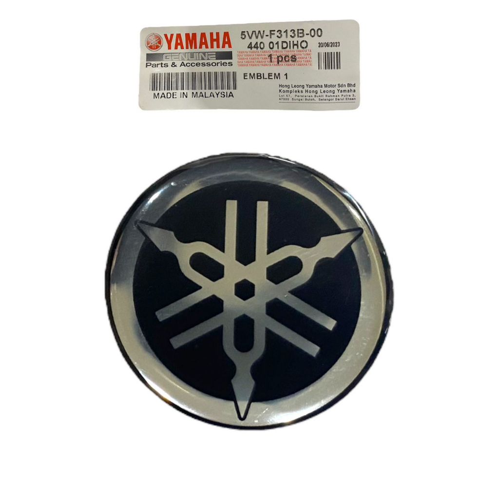 5VW-F313B-00 EMBLEM DADA / HORN YAMAHA 135LC / EGO / EGO LC ORIGINAL ...
