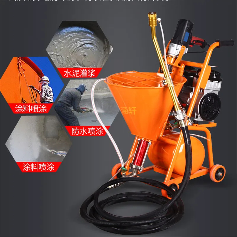 Electric High Pressure Spraying Machine Grouting Machine Grouter Cement ...