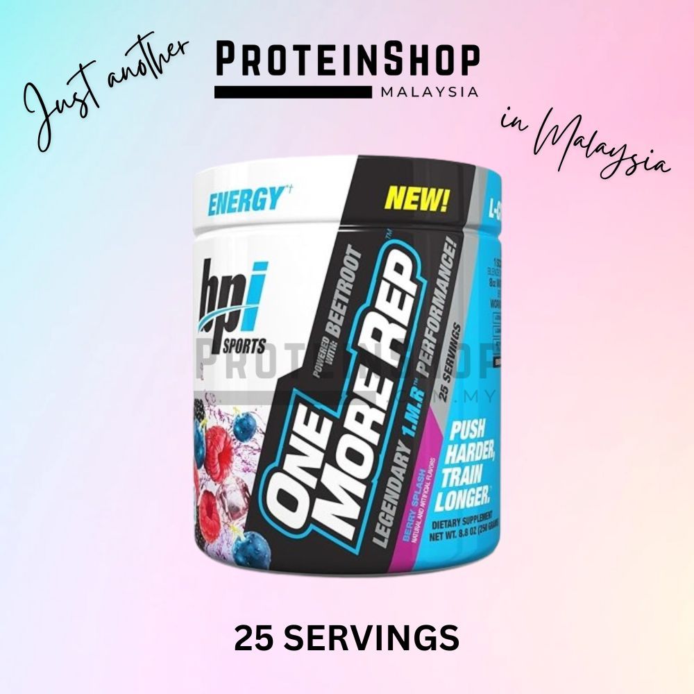 BPI Sports One More Rep (25 Servings) | Shopee Malaysia