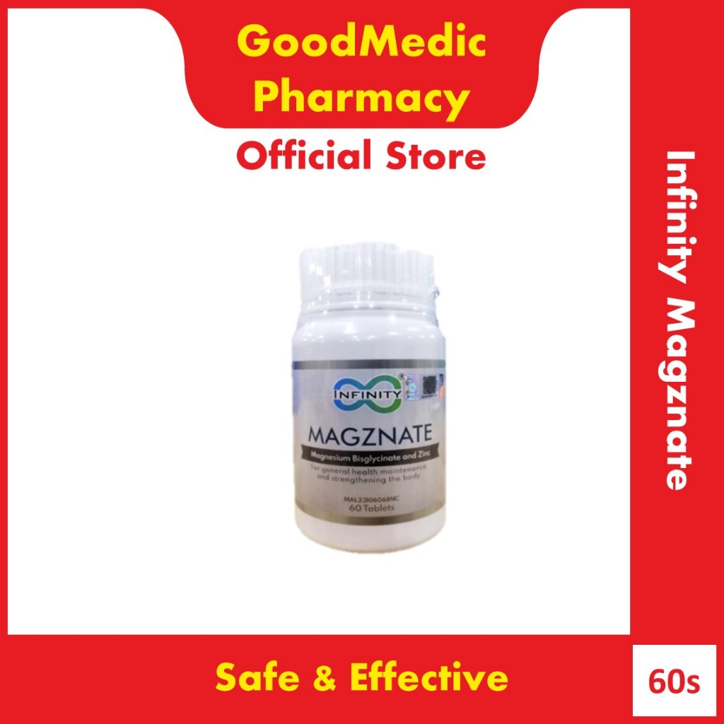 Infinity Magznate Magnesium Tablets (60s) | Shopee Malaysia