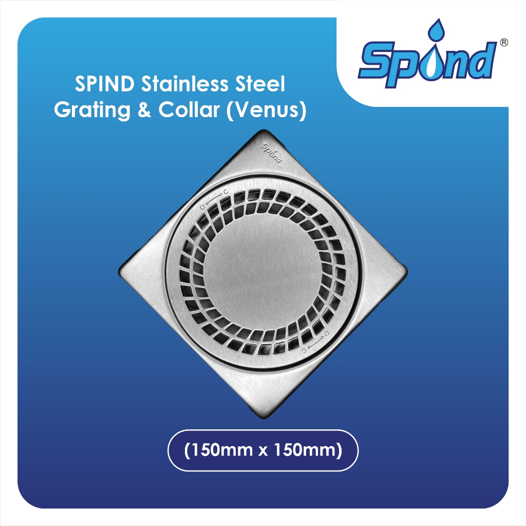 SPIND Stainless Steel Grating & Collar | Shopee Malaysia