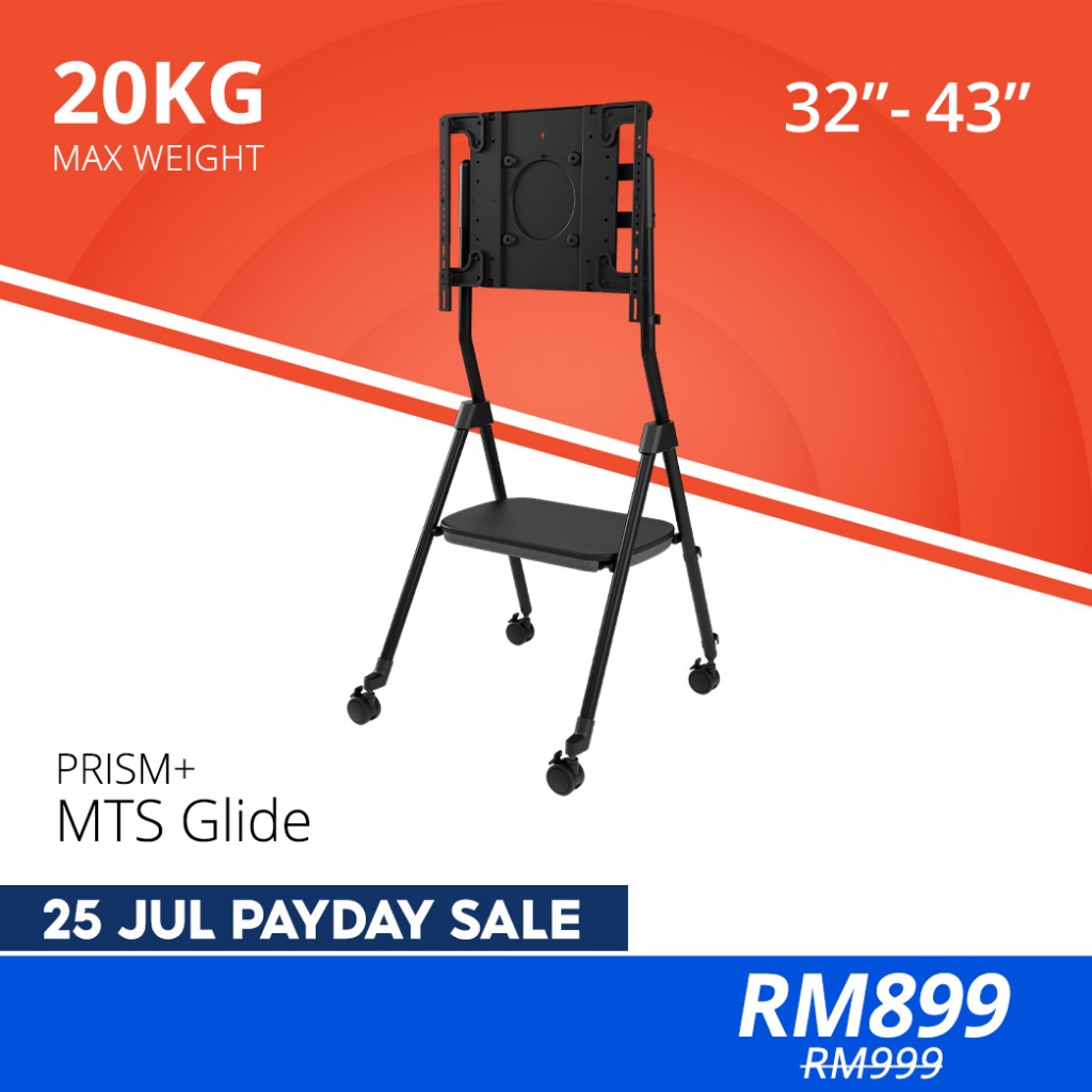 MTS Glide Mobile TV Stand | Shopee Malaysia