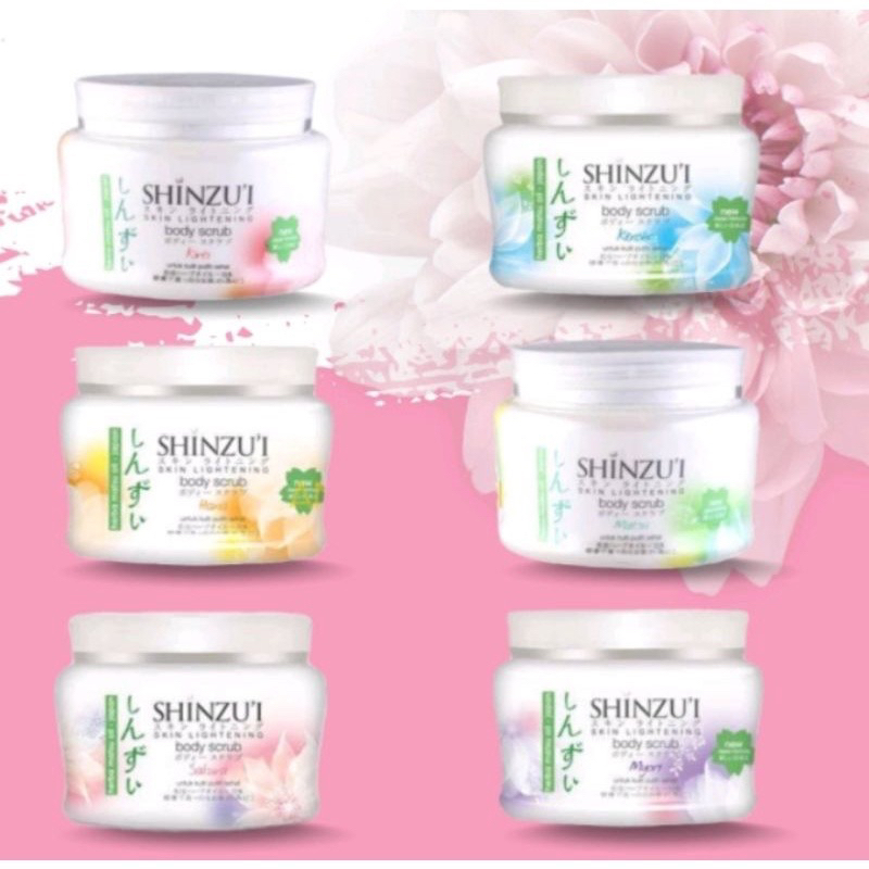 ORIGINAL Shinzui Skin Lightening Body Scrub 200g Lulur Shinzui Kirei ...