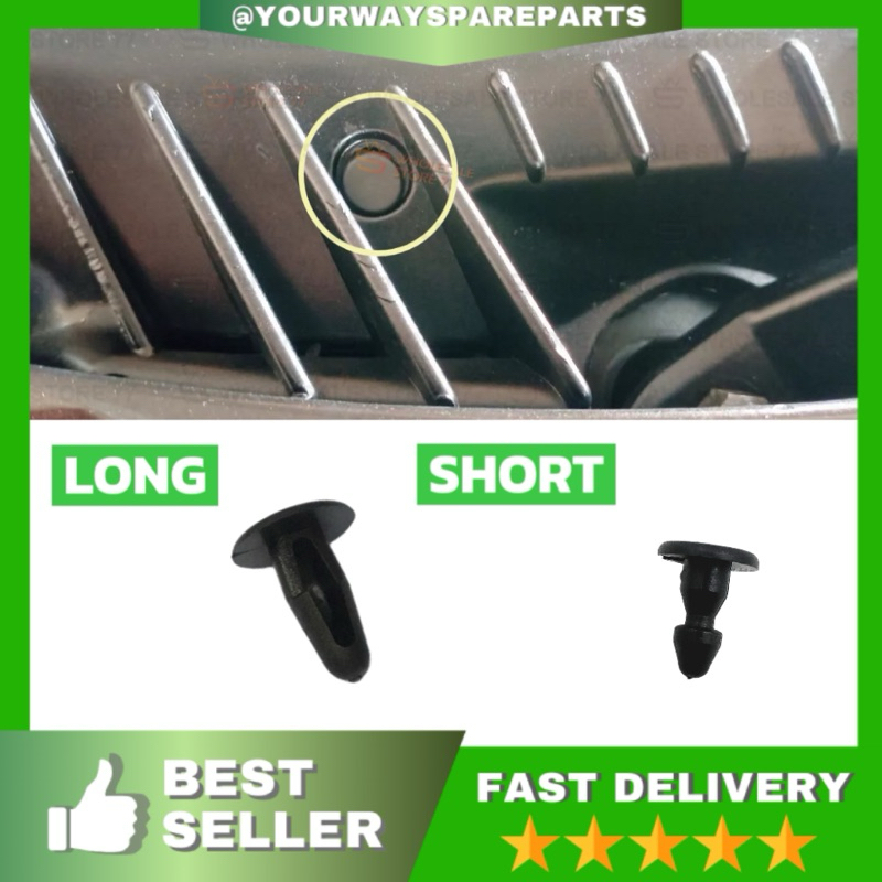 【YW SPARE PARTS】 Proton Wira Wiper Panel Clip Long Proton Wira Wiper ...