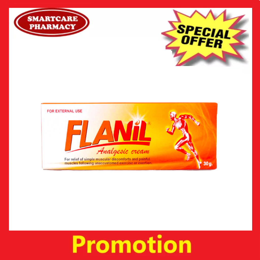 Flanil Analgesic Cream 30G - For Muscular Pain & Aches | Shopee Malaysia