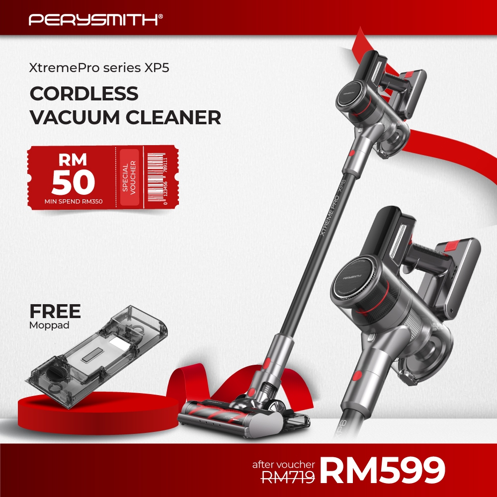 PerySmith Cordless Vacuum Cleaner Xtreme Pro Series XP5 | Shopee Malaysia