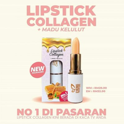 D'HERBS LIPSTICK COLLAGEN💄NEW PACKAGING AVAILABLE NOW / Dherbs Lipstick ...