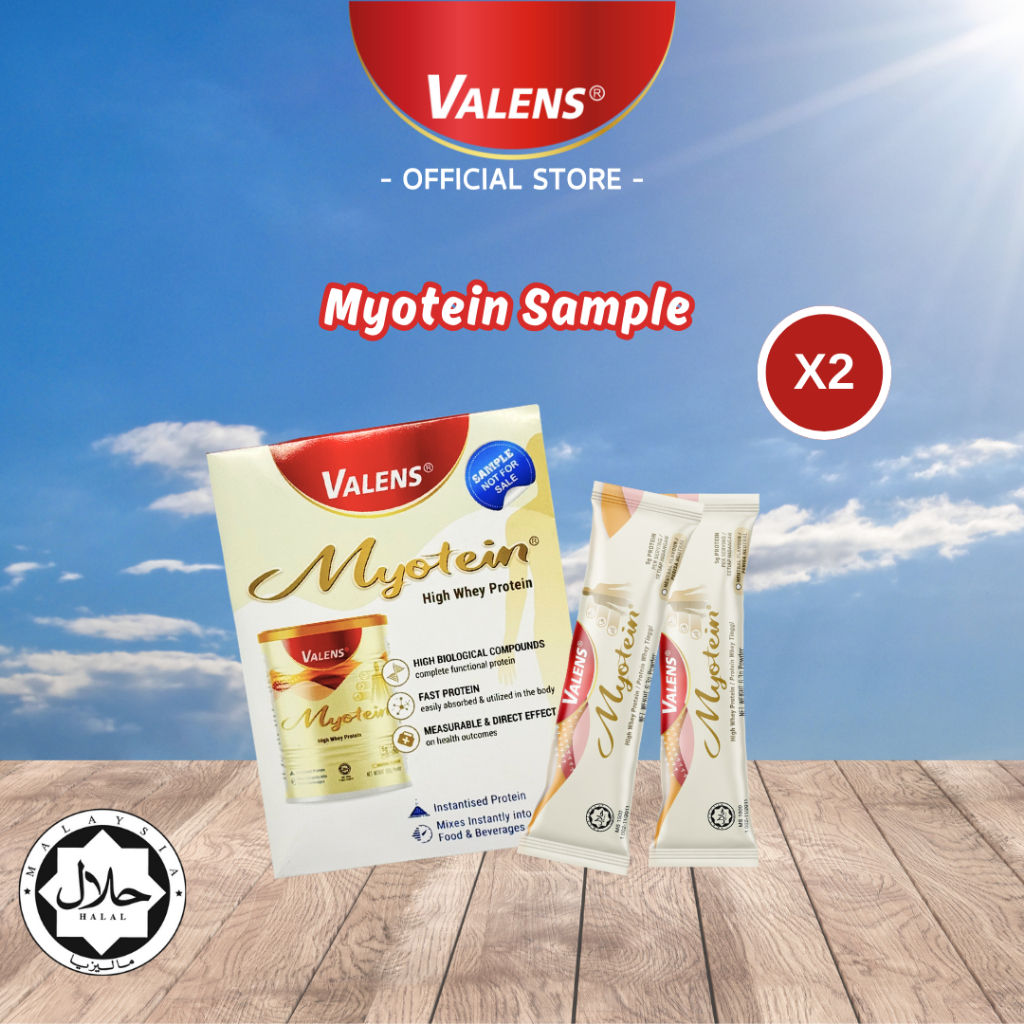 【Valens Official】Myotein High Whey Protein x 4 Sachets - For Taste ...