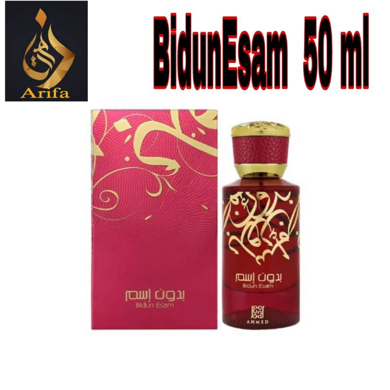 Bidun Esam EDP Spray 50 ML For Unisex By Ahmed Al Maghribi (Original Perfume) | Shopee Malaysia