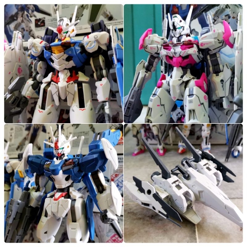 Set of HG TWFM Gundam : Aerial Mirasoul Flight / Aerial Rebuild ...