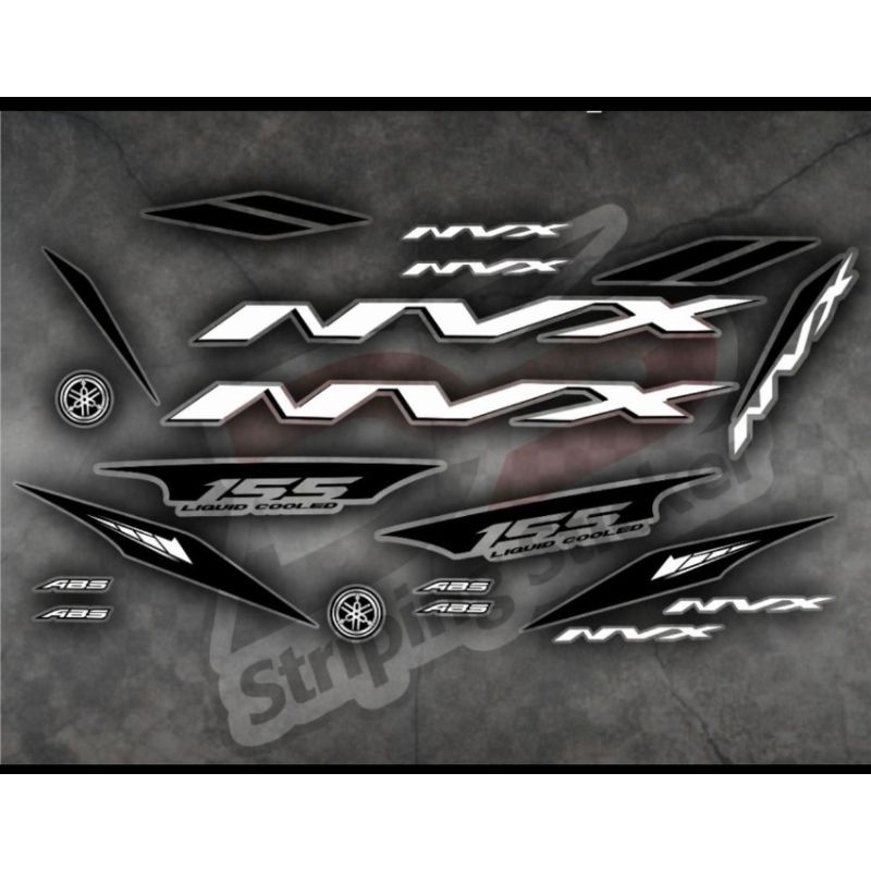 NVX V2 BODY STICKER CUSTOM AA1 | Shopee Malaysia