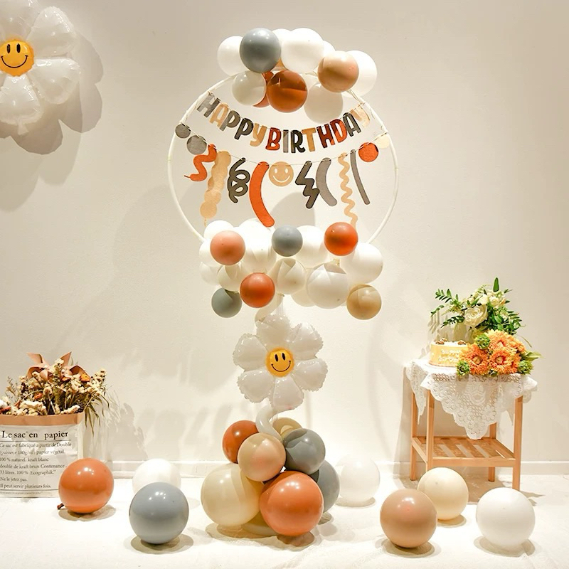 [Ready Stock] •Round Circle Loop Holder Balloon Stand Arch Set ...