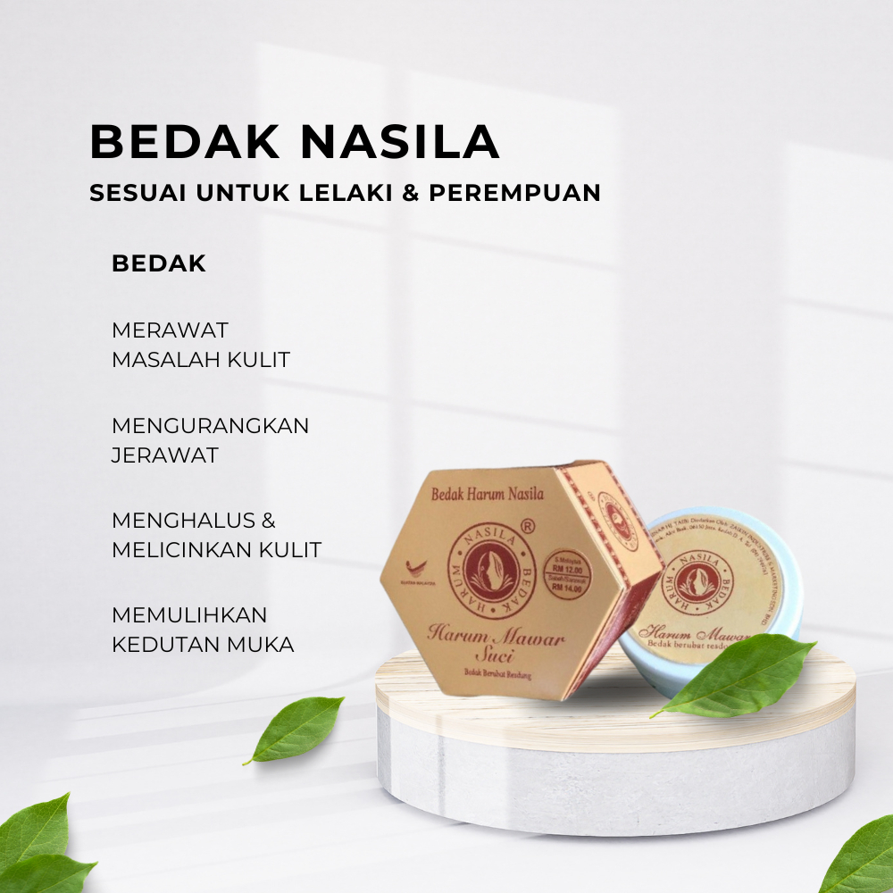 Bedak Harum Nasila (Batu Nasila) | Shopee Malaysia