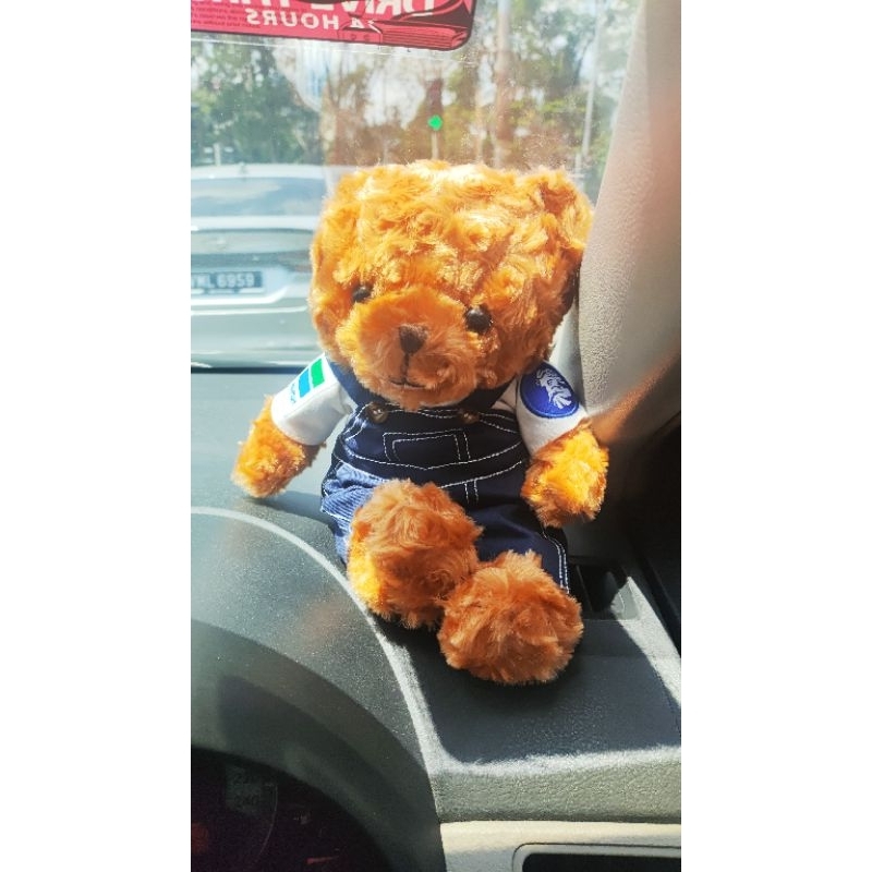 Limited Edition Teddy Bear Family Mart x ZUS 联名 限量版可爱熊熊玩偶 🐻 | Shopee ...