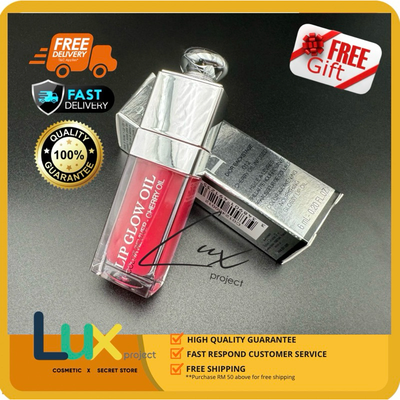 DIO- LIP GLOW OIL 012 Rosewood 6ml | Shopee Malaysia