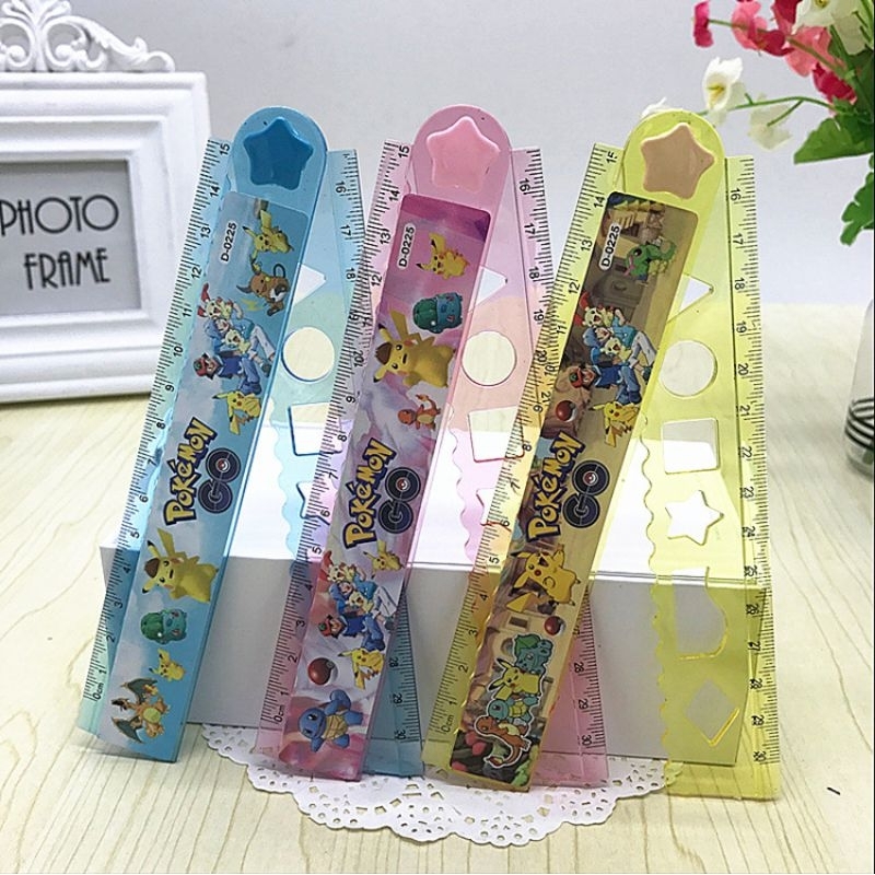 🔥Ready Stock🔥 Cute Cartoon 30cm Folding Ruler Hello Kitty, Avengers ...