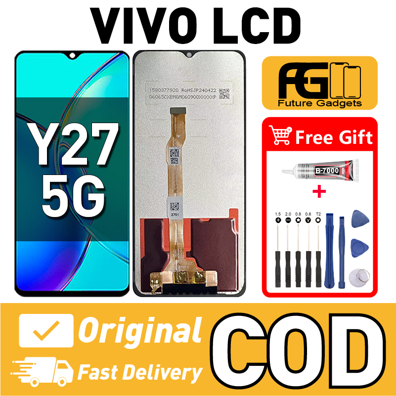 LCD VIVO Y27 5G Compatible For ORIGINAL LCD Skrin Touch Screen Replacement | Shopee Malaysia