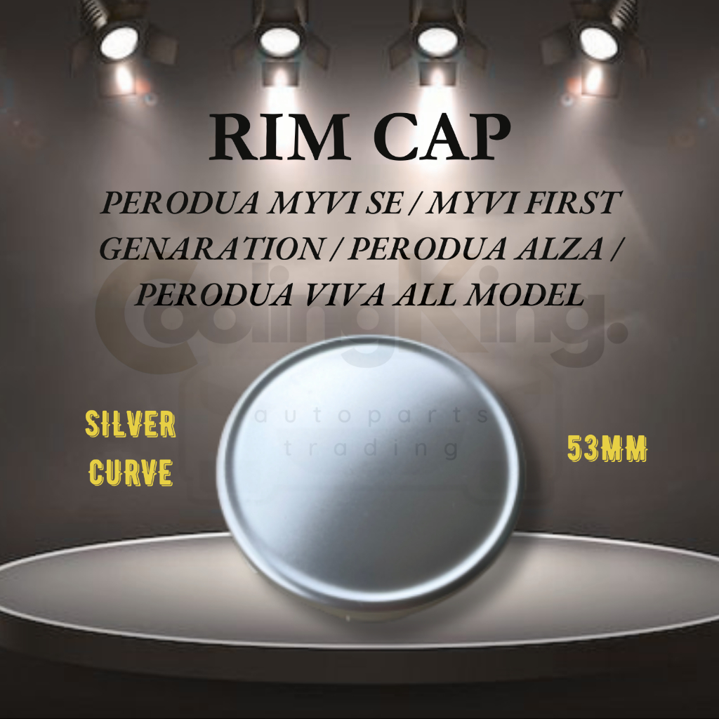 Perodua Rimcap / Wheel/ Sport Rim Cap [No Logo] (Myvi SE/ Myvi First ...