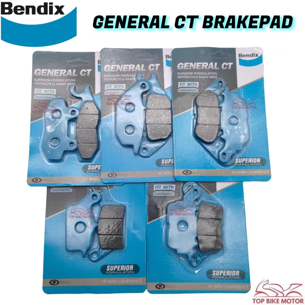 BENDIX BRAKE PAD YAMAHA HONDA LC135 Y15 Y16 Y125ZR NMAX WAVE125 WAVE110 ...
