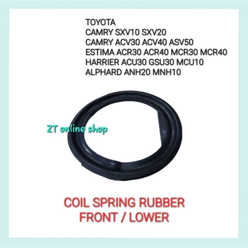 FRONT COIL SPRING RUBBER. LOWER / TOYOTA CAMRY SXV10 SXV20 ACV30 ACV40 ...