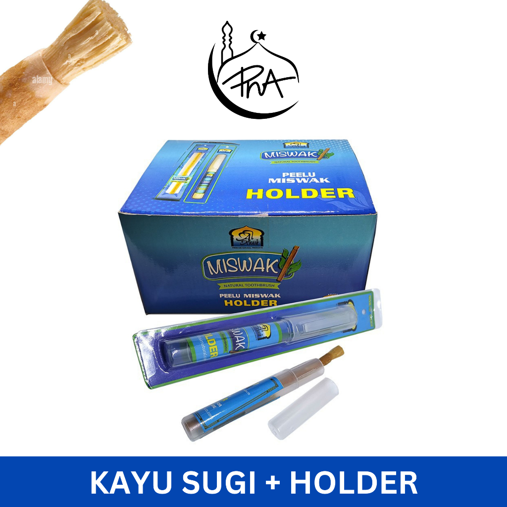 MISWAK IN HOLDER by AL KHAIR ORIGINAL KAYU SUGI SIWAK ORAL HYGIENE ...
