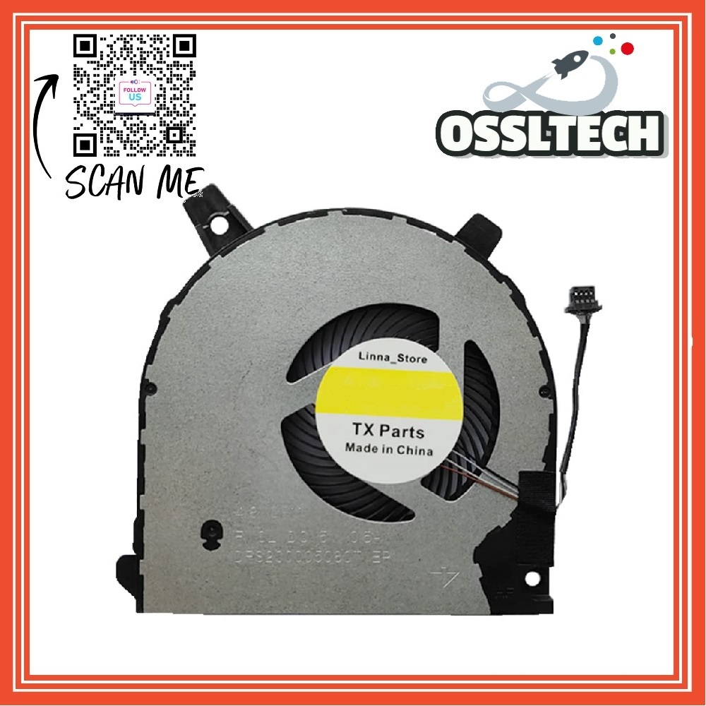 DELL Inspiron 7500 2-in-1 7506 4 Pins CPU Cooling Fan | Shopee Malaysia