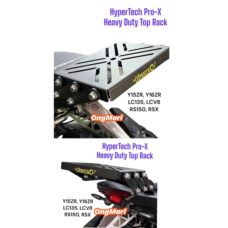 HYPERTECH RACK PRO-X HEAVY DUTY CARBON STEEL RACK LIPAT TAPAK TEBAL 4MM ...