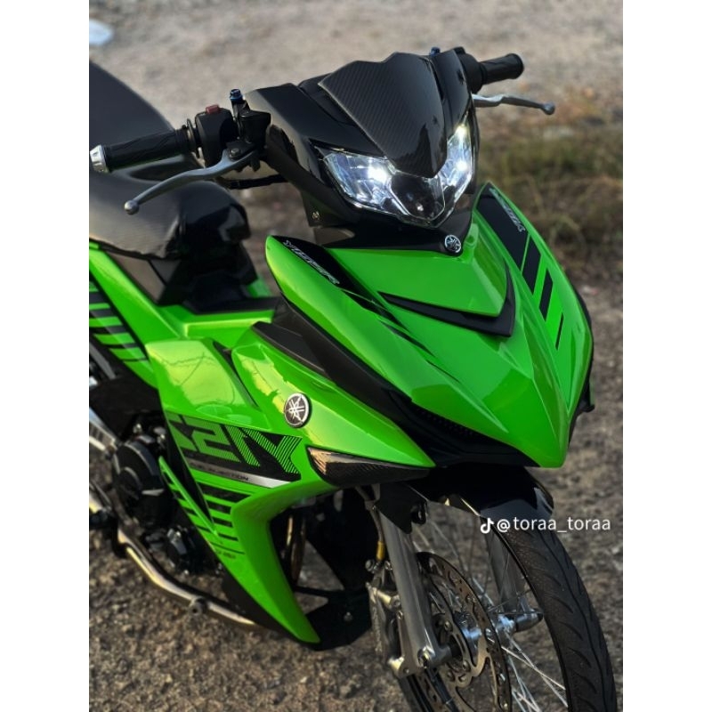 Y15 V1 V2 HIJAU PURBA COVER SET TAMPAL SIAP STICKER | Shopee Malaysia