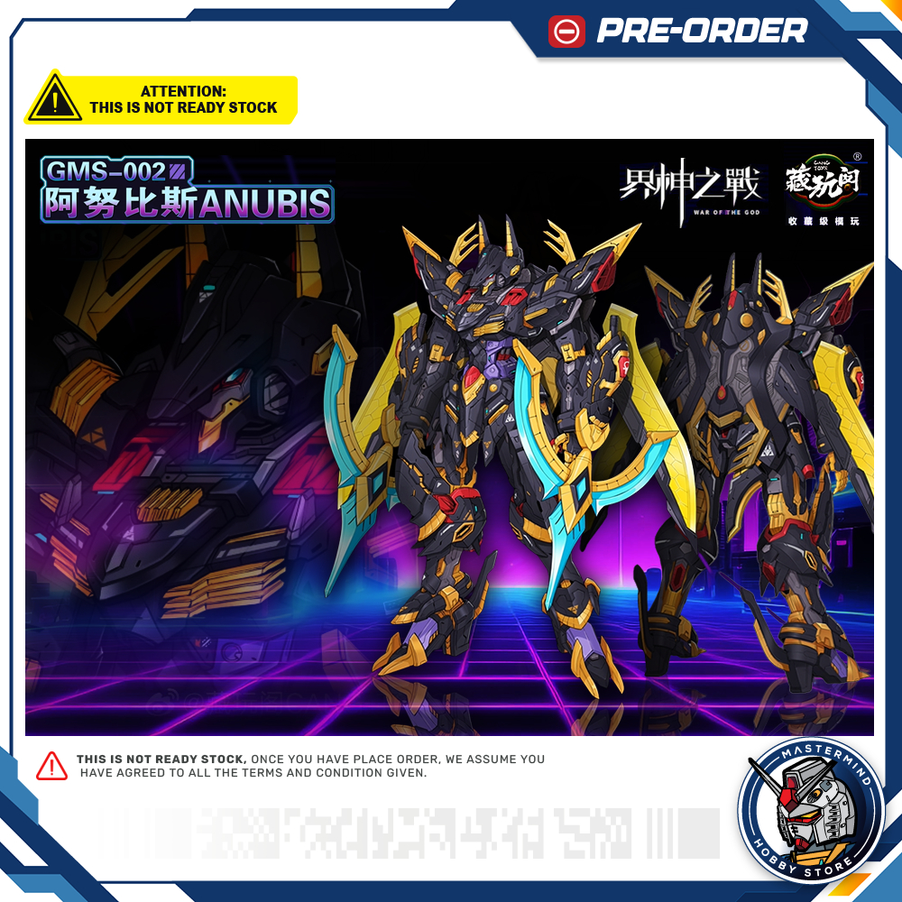 (Reservation) CANG-TOYS GMS-002 War of The God - Anubis Model Kit 藏玩阁 ...