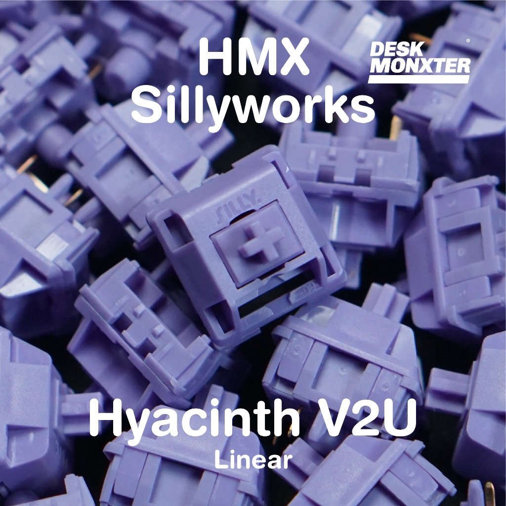 Hmx x Sillyworks Hyacinth V2U Linear Switch | Shopee Malaysia
