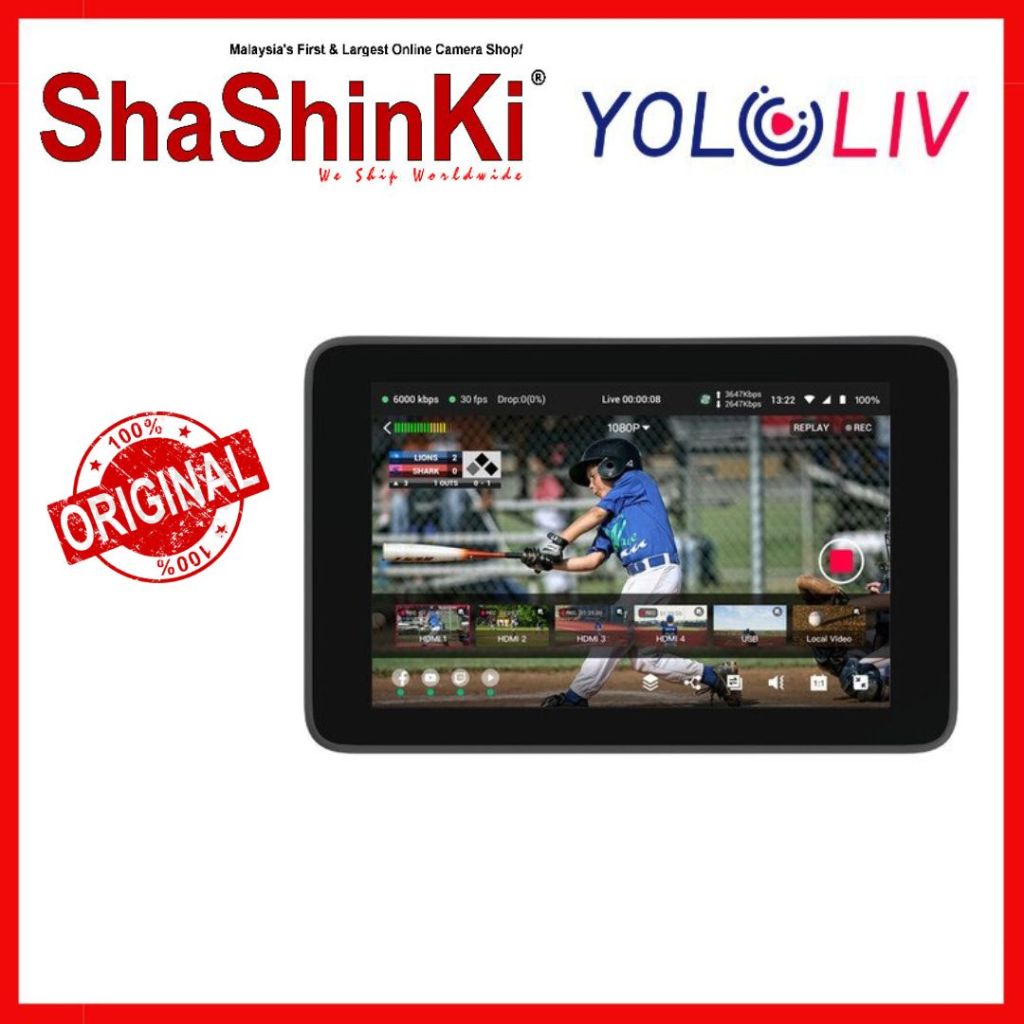 [PROMO] YoloLiv YoloBox Ultra Portable Multi-Camera Encoder/Streamer ...