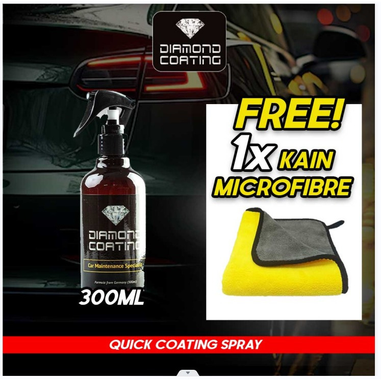 Diamond Coating【Quick Coating】Ceramic Car Coating Spray Automotive ...