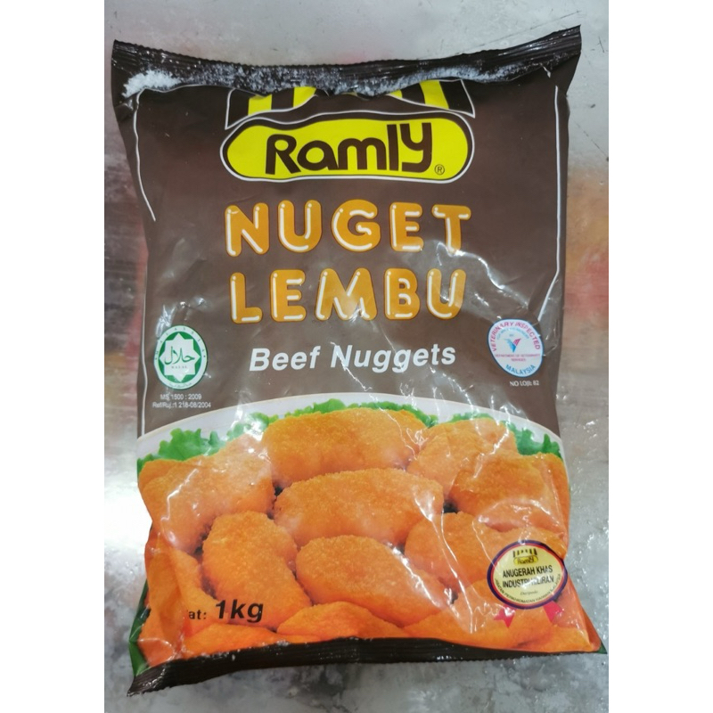 RAMLY Beef Nugget (1kg) | Shopee Malaysia
