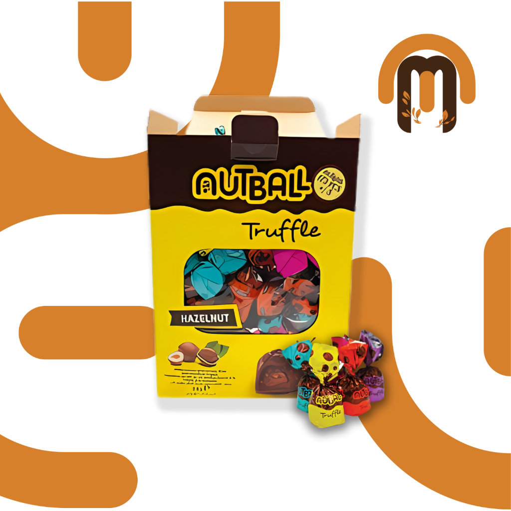 Nutball Truffle Hazelnut Chocolate Box (Coklat) Snacks - (1kg, 1.66kg ...