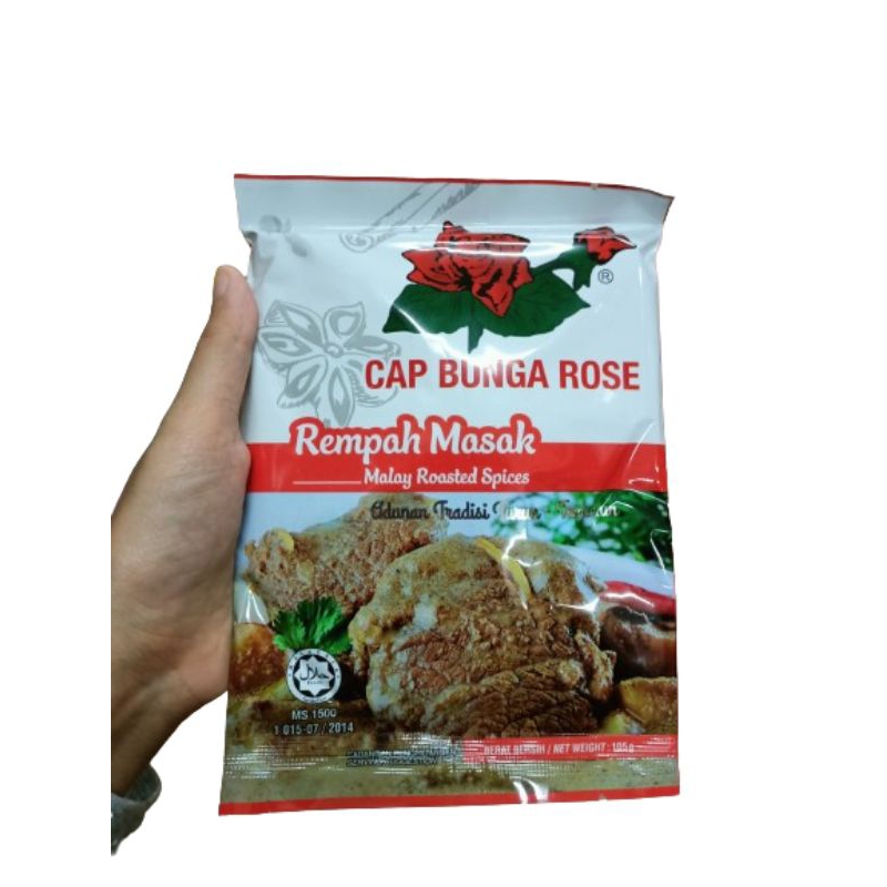 🔥REMPAH CAP BUNGA ROSE GULAI & MASAK🔥 | Shopee Malaysia