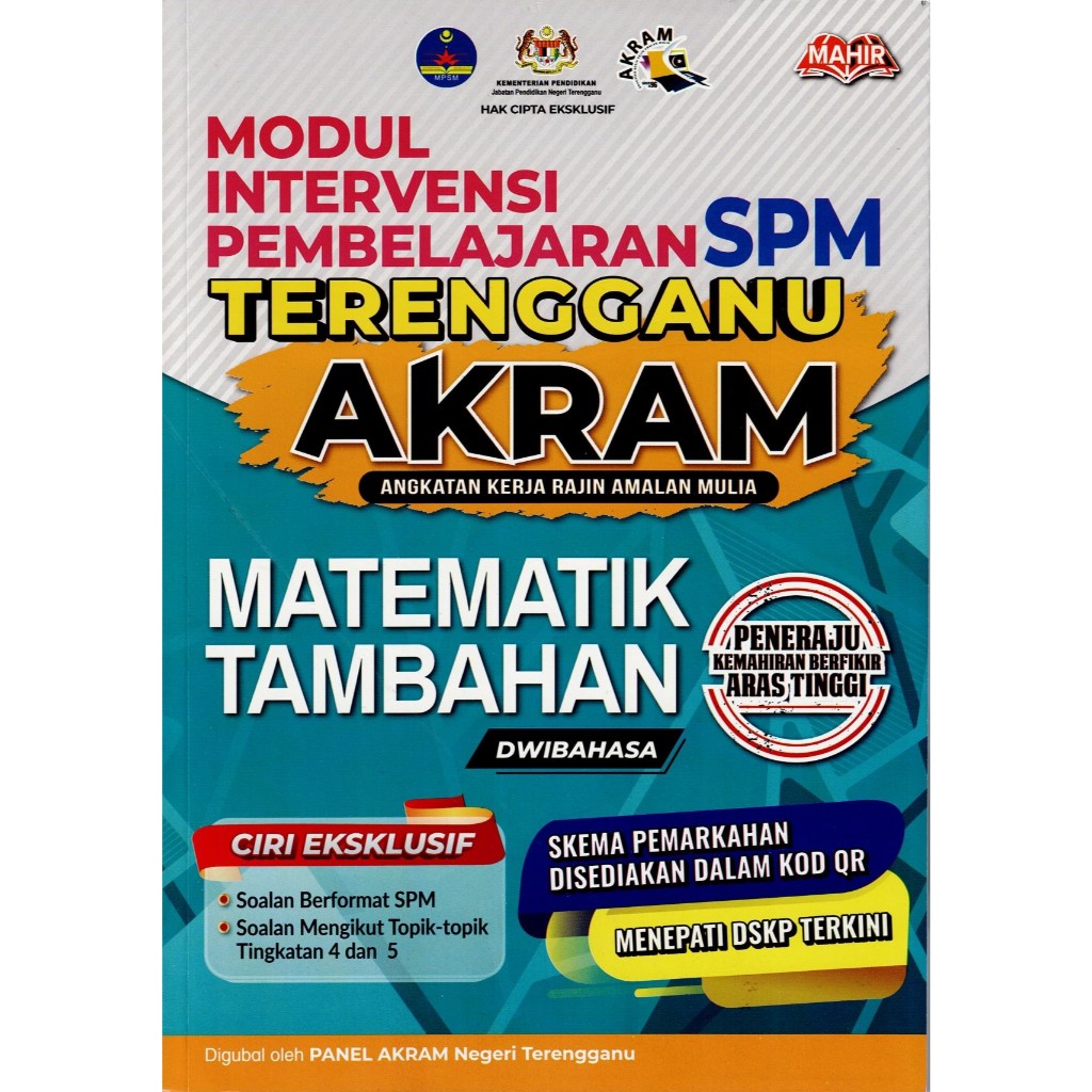 [MAHIR] Modul Intervensi Pembelajaran SPM Terengganu AKRAM Matematik ...