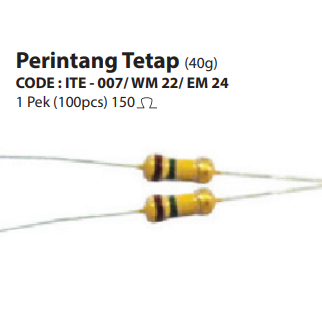 PERINTANG TETAP ITE - 007 TEACHING AIDS RBT 100PCS | Shopee Malaysia