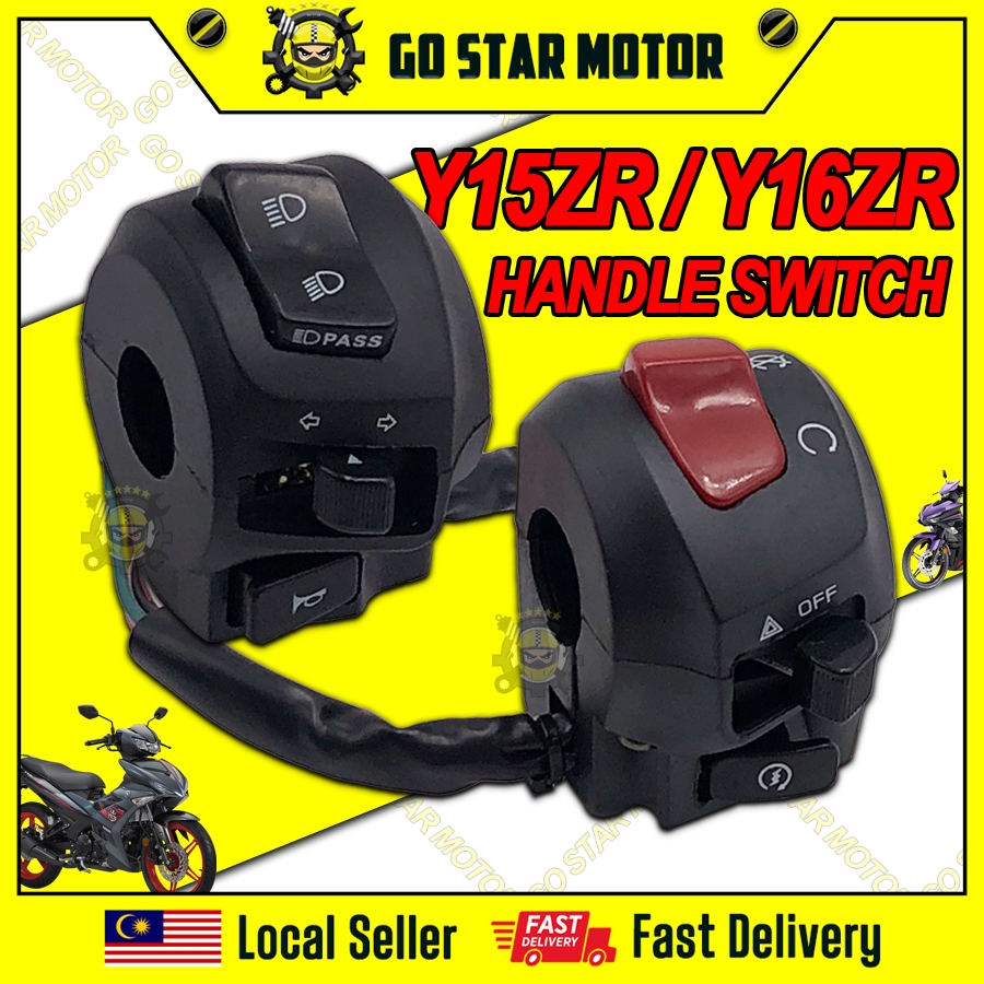 YAMAHA Y15ZR Y15 V2 / Y16ZR Y16 HANDLE SWITCH SUIS TANGAN LH RH KIRI ...