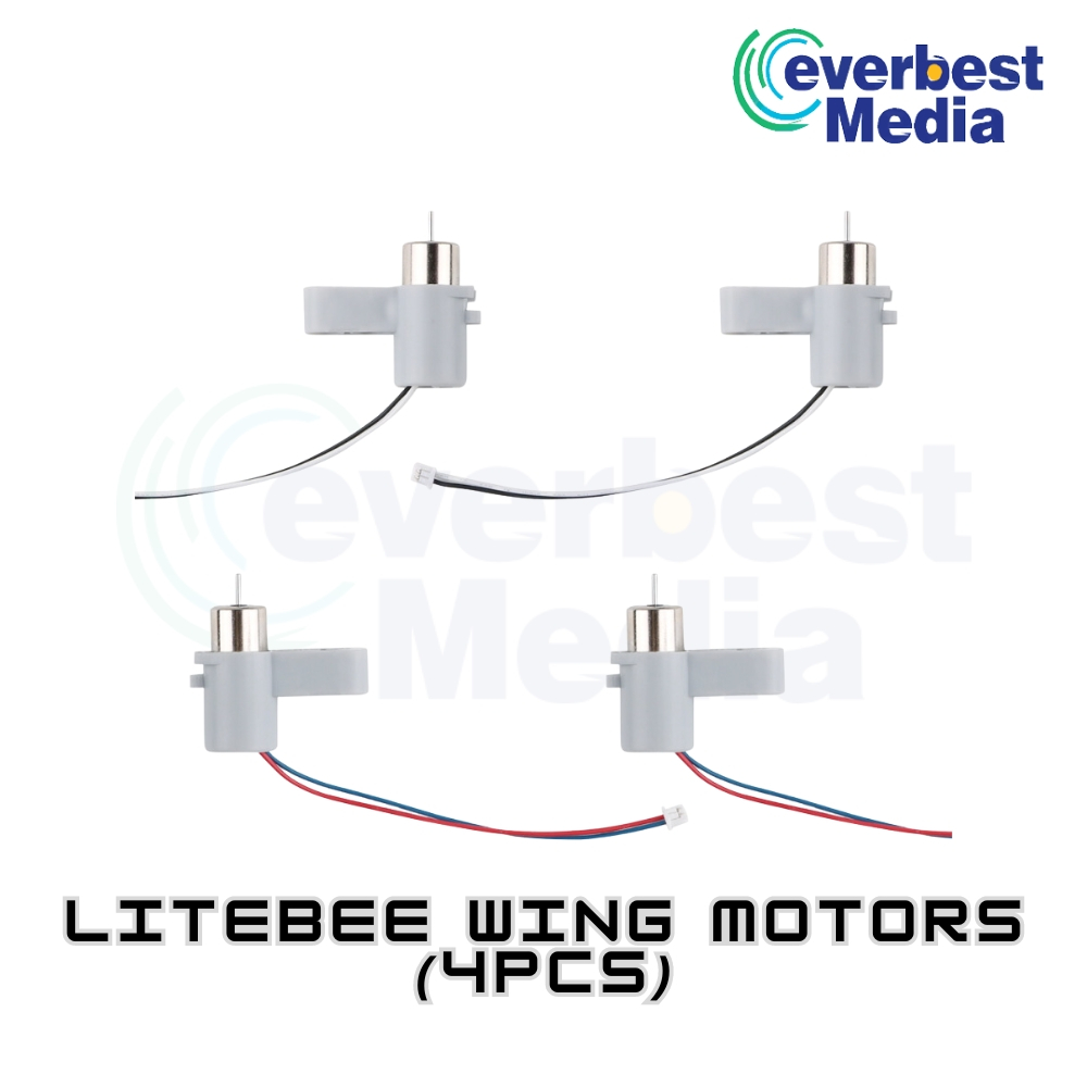 𝐋𝐢𝐭𝐞𝐛𝐞𝐞 𝐖𝐢𝐧𝐠 𝐌𝐨𝐭𝐨𝐫𝐬 - 4 pcs (2 pcs CCW & 2 pcs CW) | Shopee Malaysia