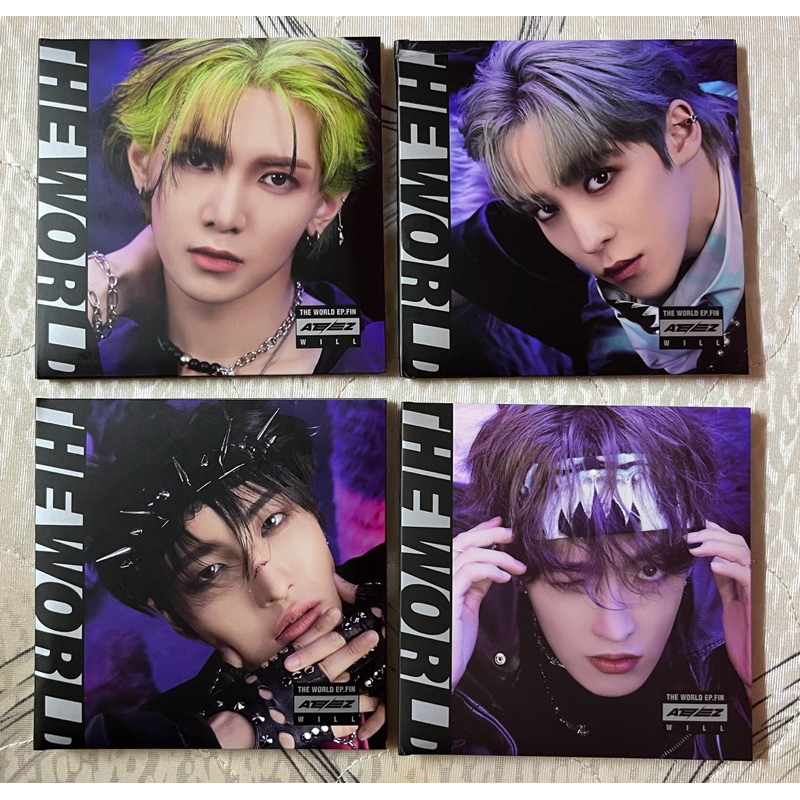 (Ready stock) Ateez ep fin will digipack sealed/unsealed | Shopee Malaysia