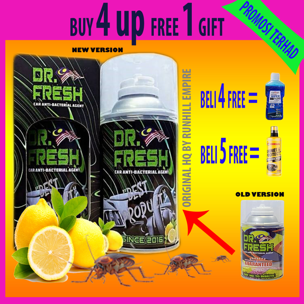 Dr FRESH CAR pembunuh lipas kereta | Shopee Malaysia